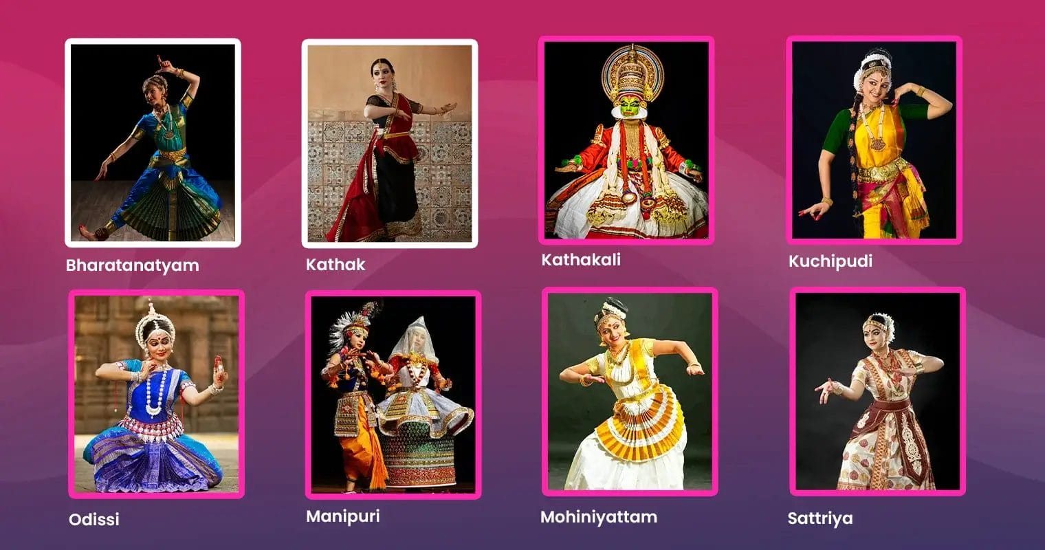 Different Types of Dance Forms in India with Names